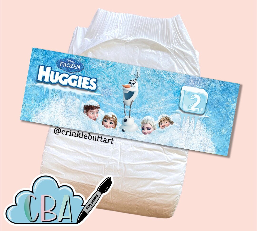 ABDL Clear Premium Diaper Tapes “ice Friends” - Etsy