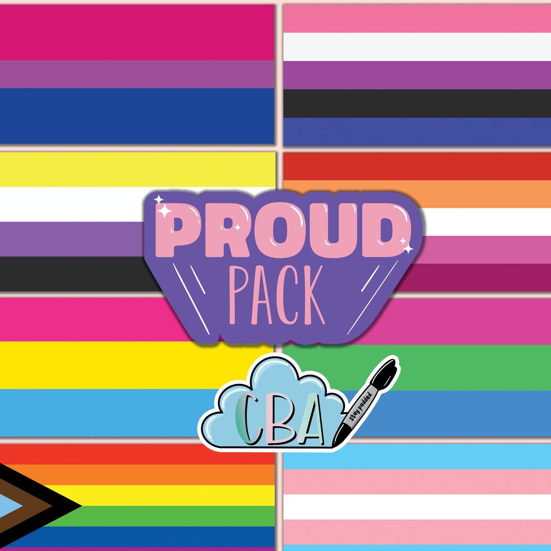 CLEARANCE ABDL Premium Diaper Tapes “pride Flags" - Etsy