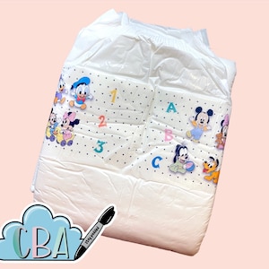 ABDL Clear Premium Diaper Tapes “ABC Babies” - Etsy