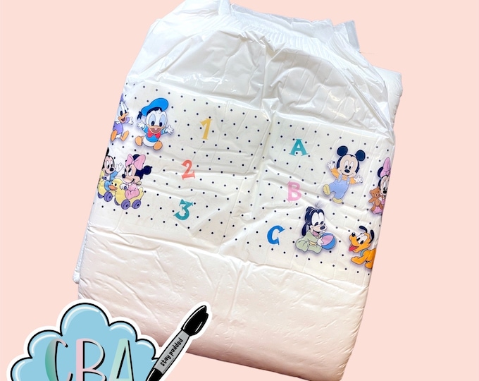 ABDL Clear Premium Diaper Tapes ABC Babies - Etsy