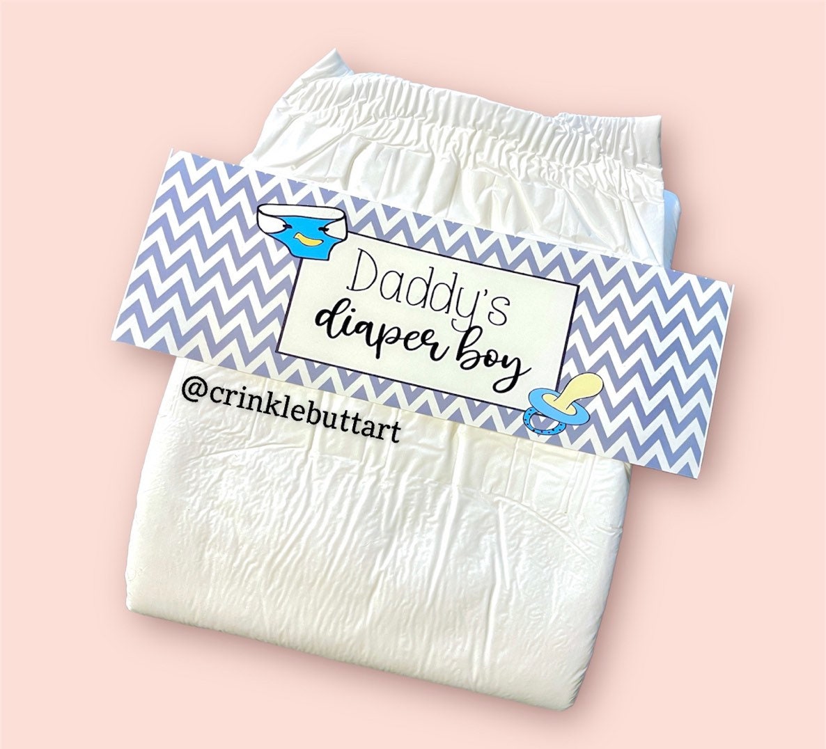 ABDL Diaper Tape “mommy OR Daddy’s Diaper Boy” - Etsy Australia