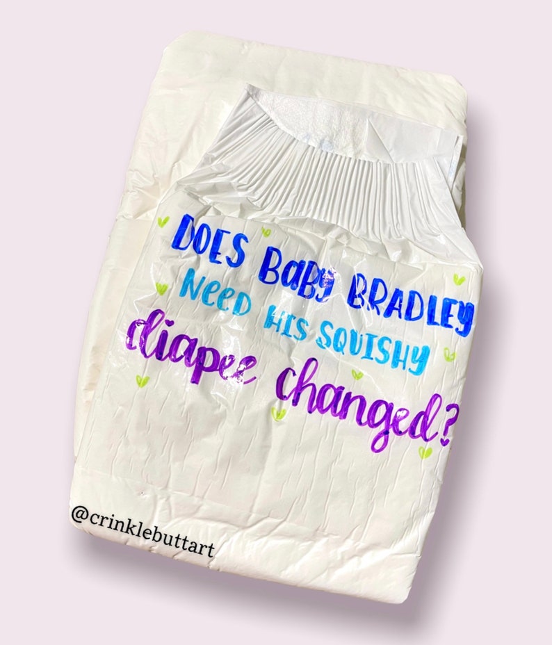 ABDL Adult Baby Diaper gentle Diapering Collection Insert - Etsy