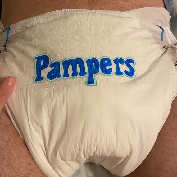 ABDL Fetish Vintage Pampers Adult Baby Diaper Pampers are | Etsy