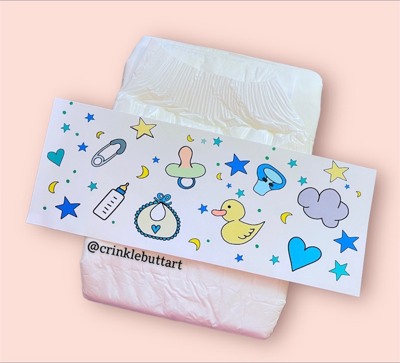 ABDL Adult Baby Diaper “baby Things” - Etsy Finland
