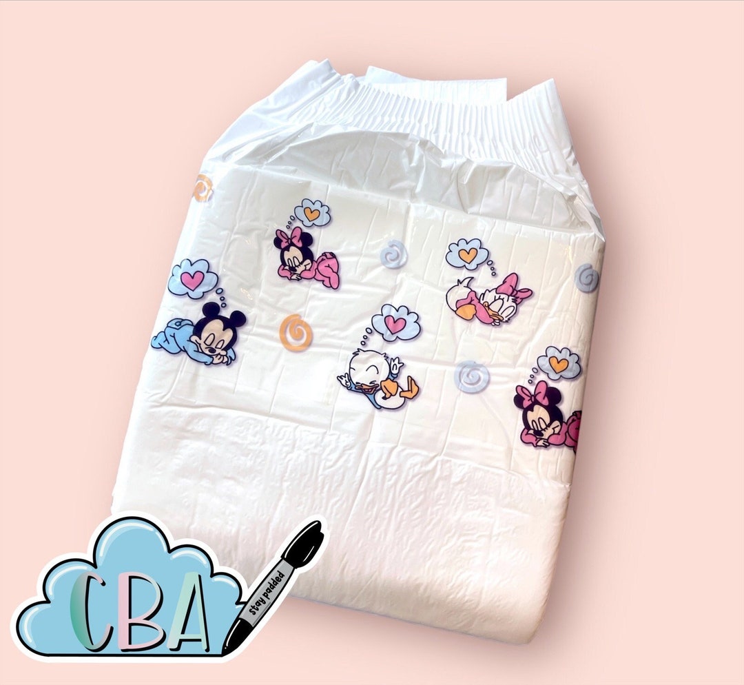 ABDL Clear Premium Diaper Tapes “sleeping Babies” - Etsy