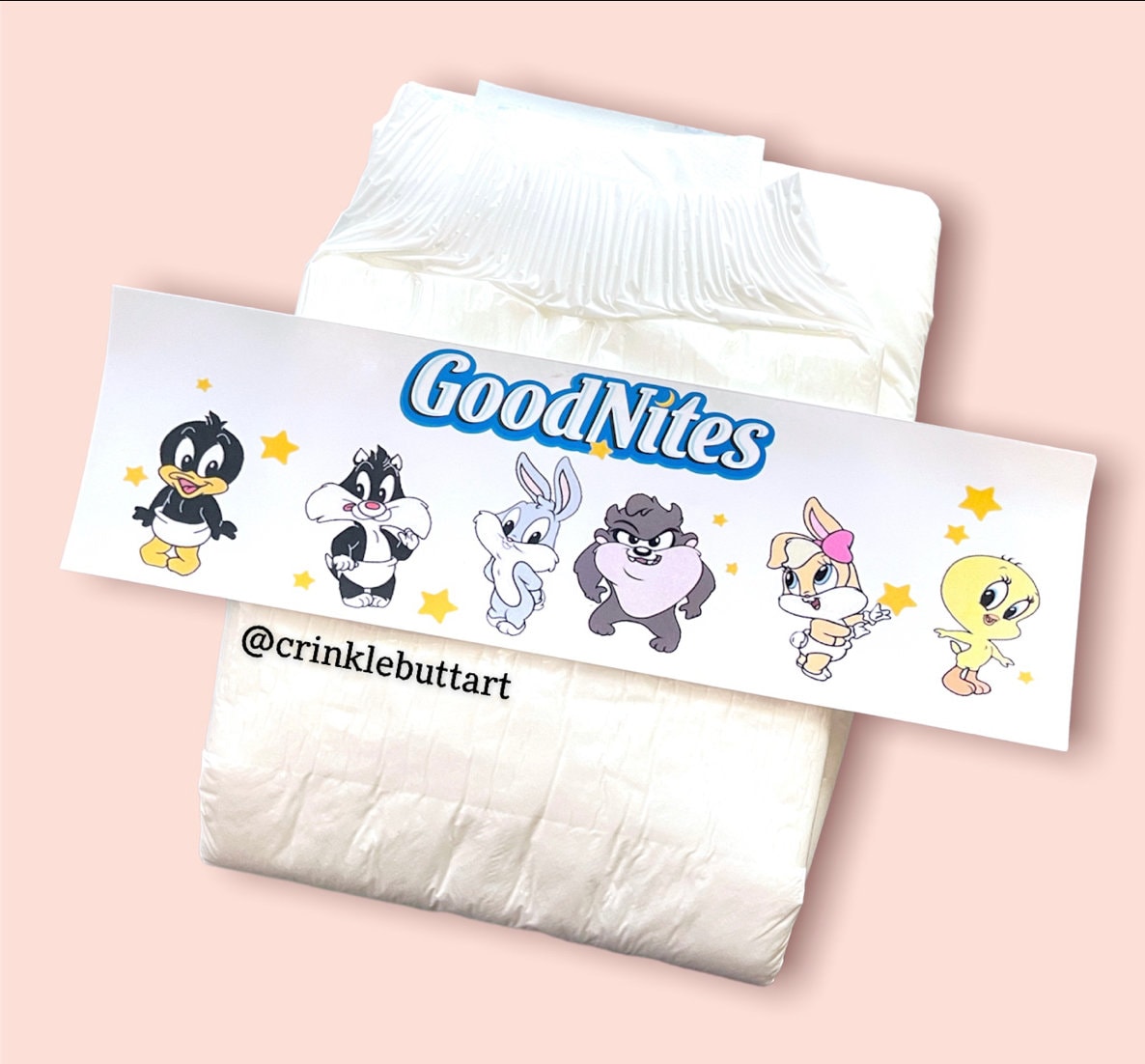 ABDL Diaper Tapes vintage 80s Babies ABDL Vintage Design - Etsy