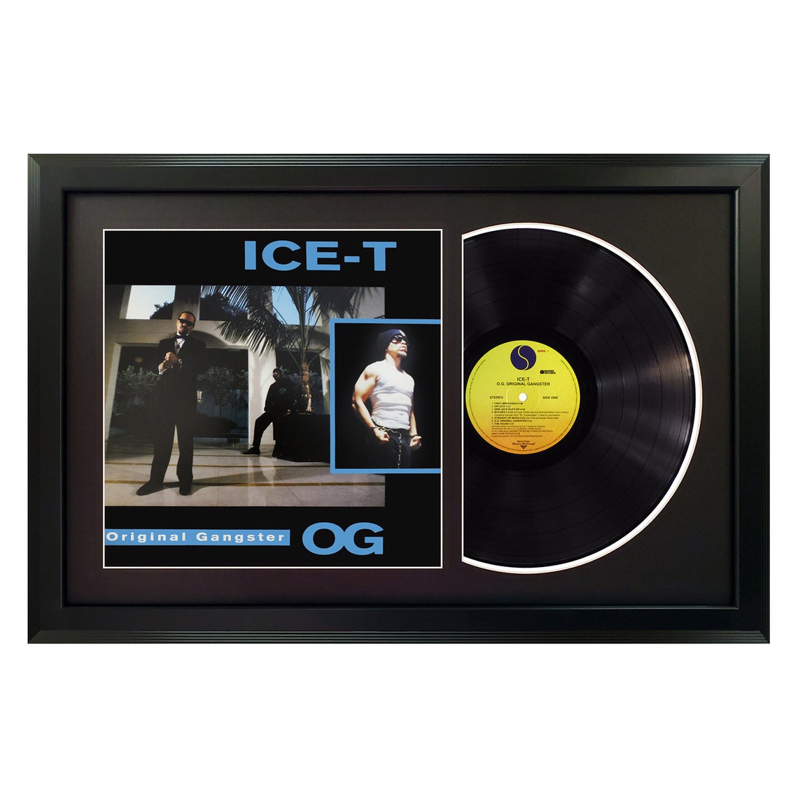 Ice T O.G. Original Gangster Framed Vinyl Record - Etsy