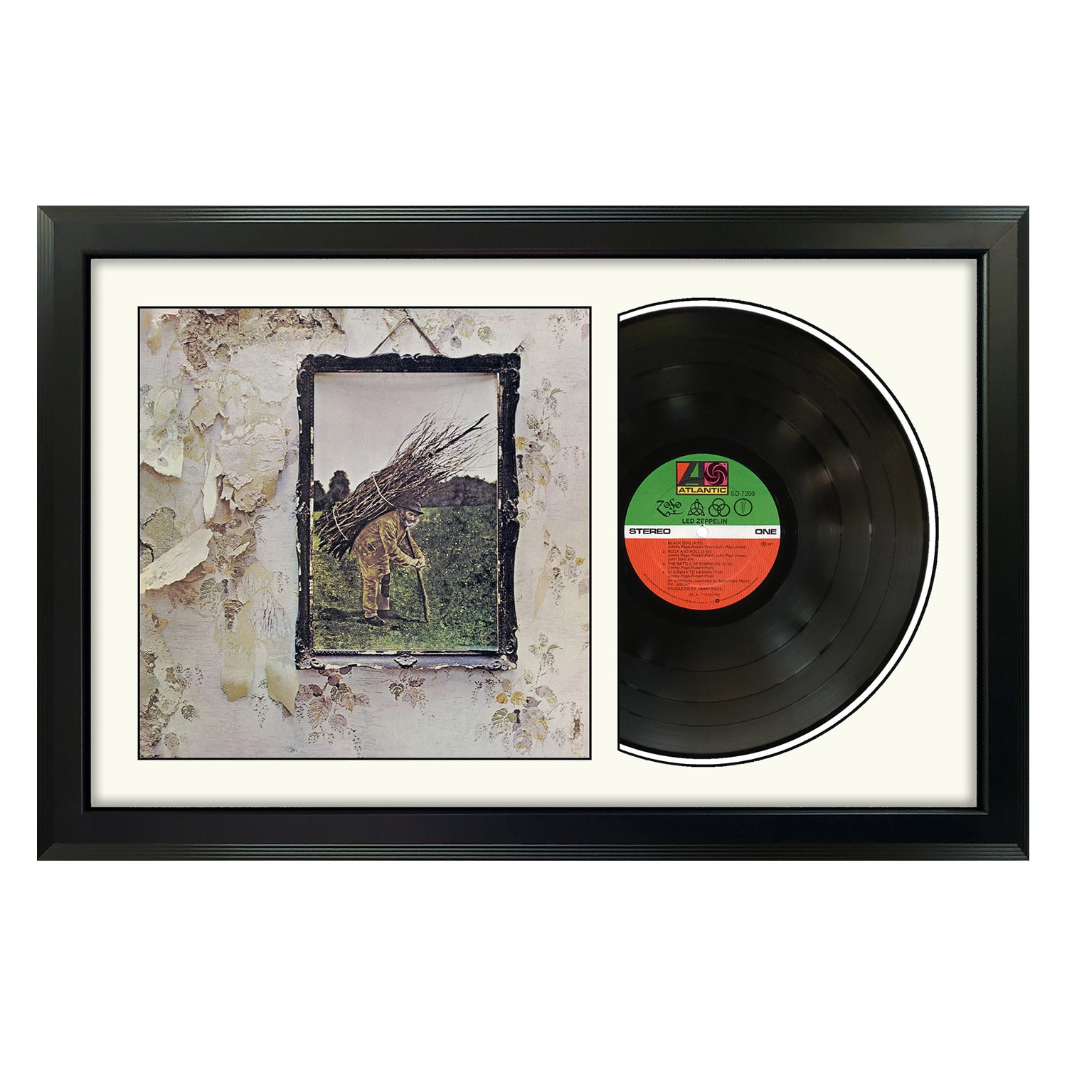 Framed Led Zeppelin IV Vinyl Record Album – Custom Wall Art - Etsy