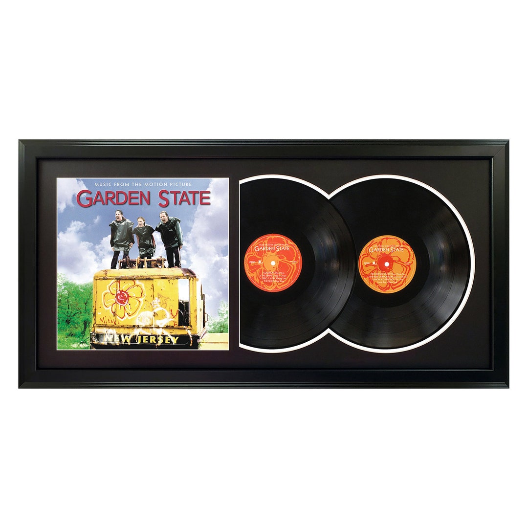Garden State - Movie Soundtrack - Framed Double Album - 17.5" X 34.5 ...