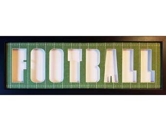 Football Collage Frame - Etsy