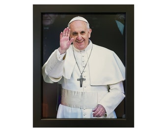 Catholic Pope Francis 8x10 Catholic Picture Print Art From Italy - Etsy