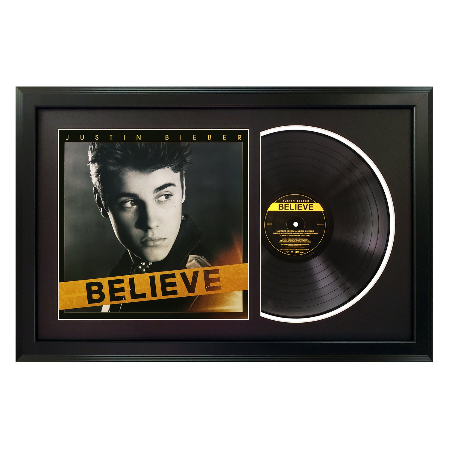 Justin Bieber Believe Album Cover