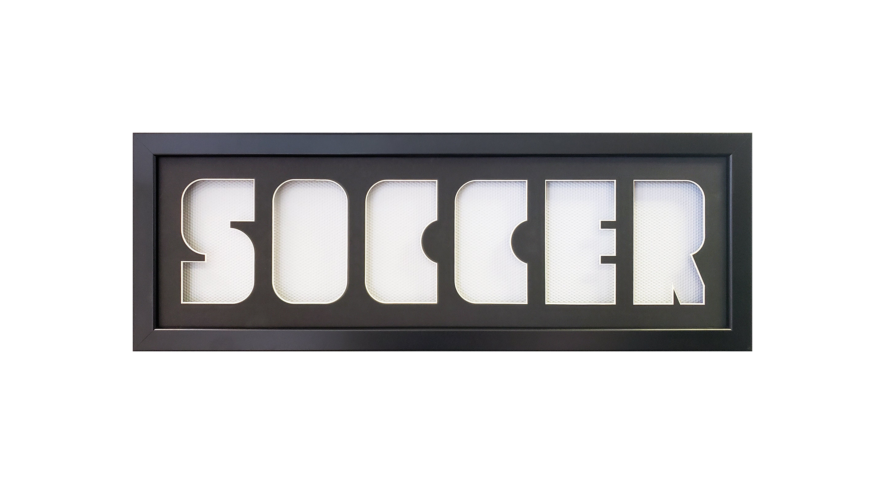 Soccer Photo Collage letter Frame Handcrafted With | Etsy