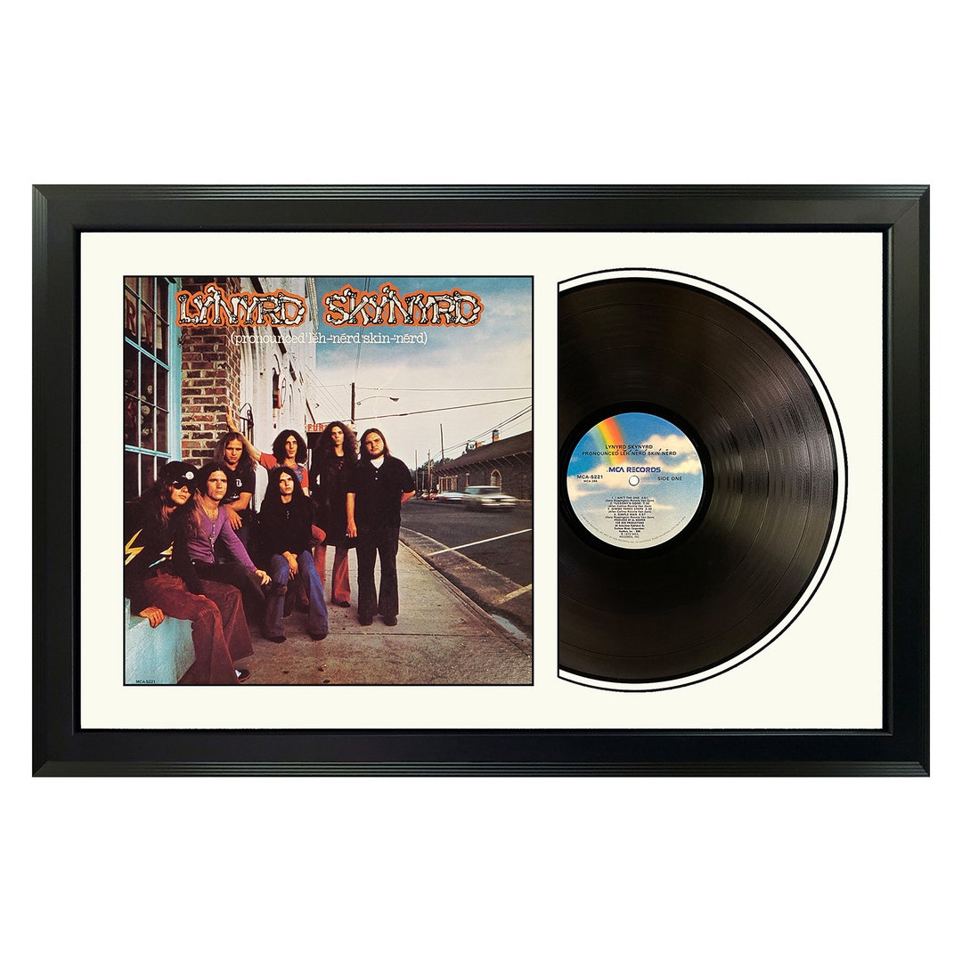 Lynyrd Skynyrd - Pronounced Leh-nerd Skin-nerd - Framed Vinyl Record - Etsy