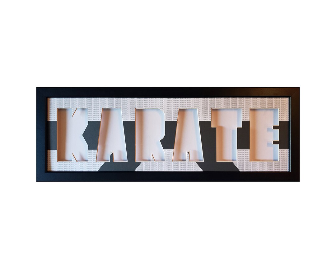 Karate Photo Collage Frame – Personalized Martial Arts Gift - Etsy