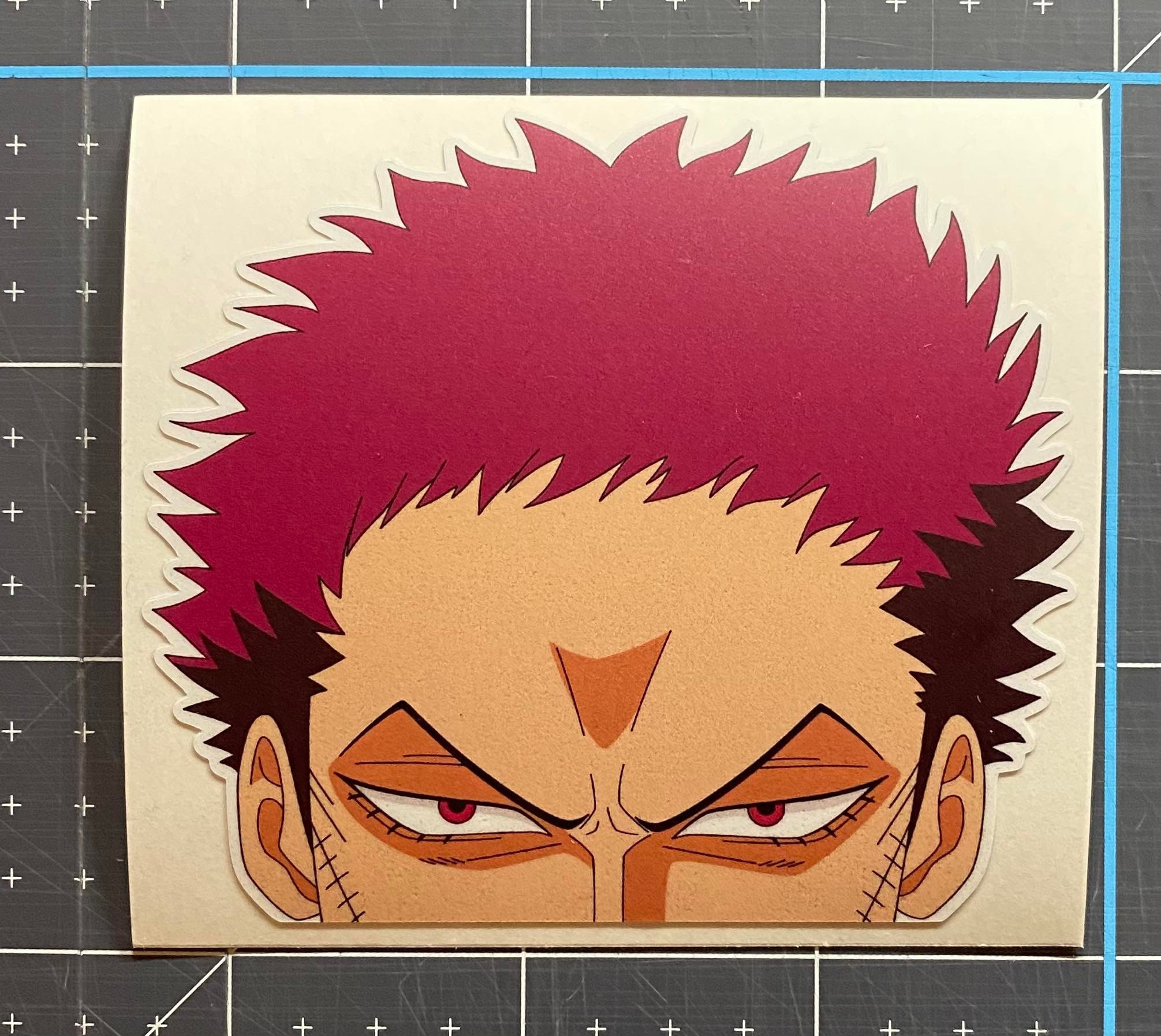 Anime Peeker Stickers - Etsy