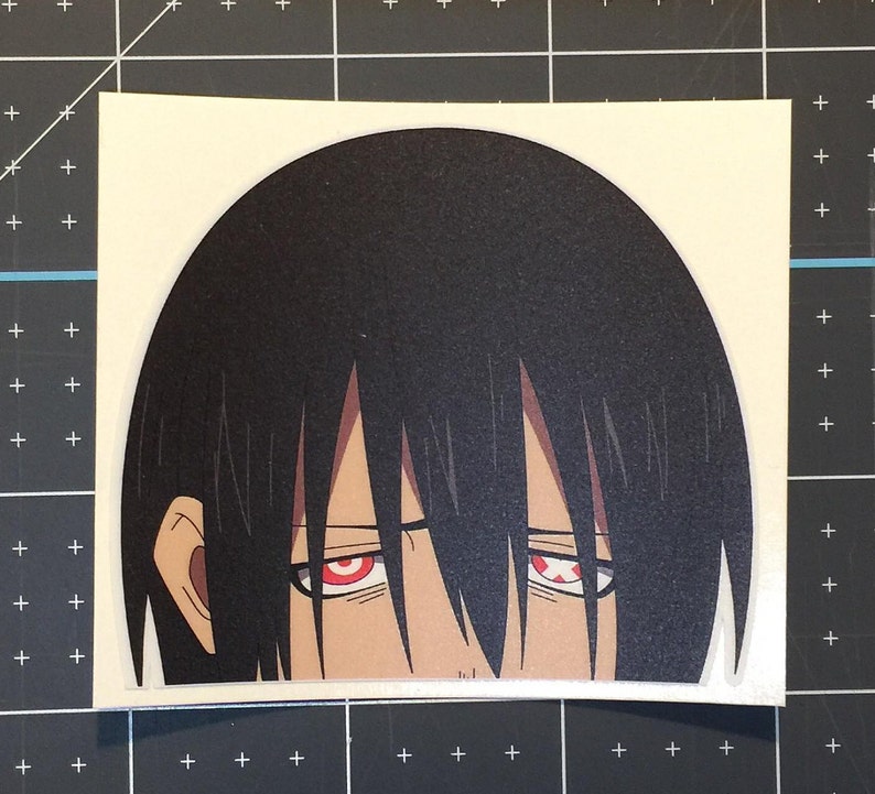 Anime Peeker Stickers | Etsy
