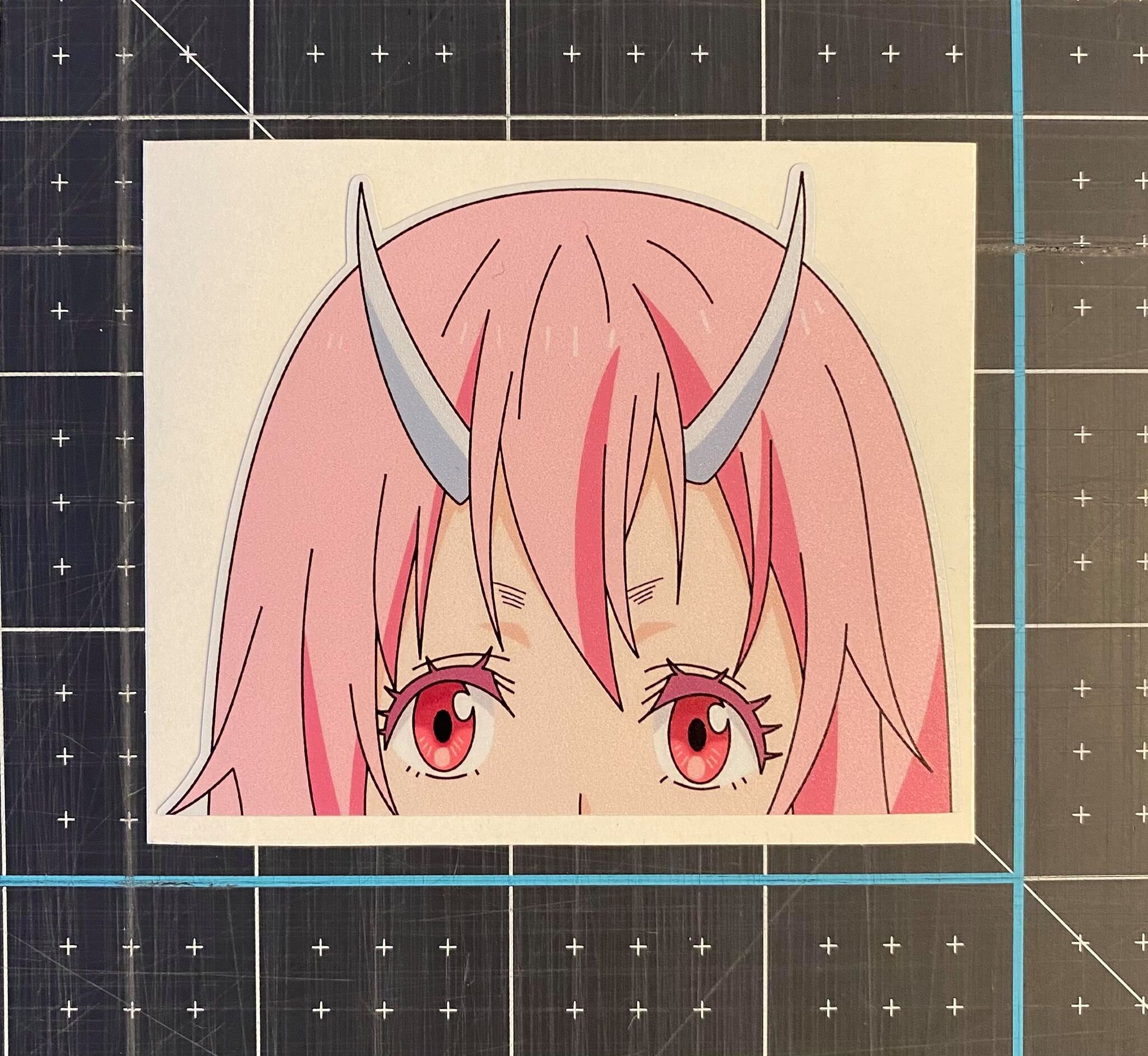 Anime Peeker Stickers | Etsy