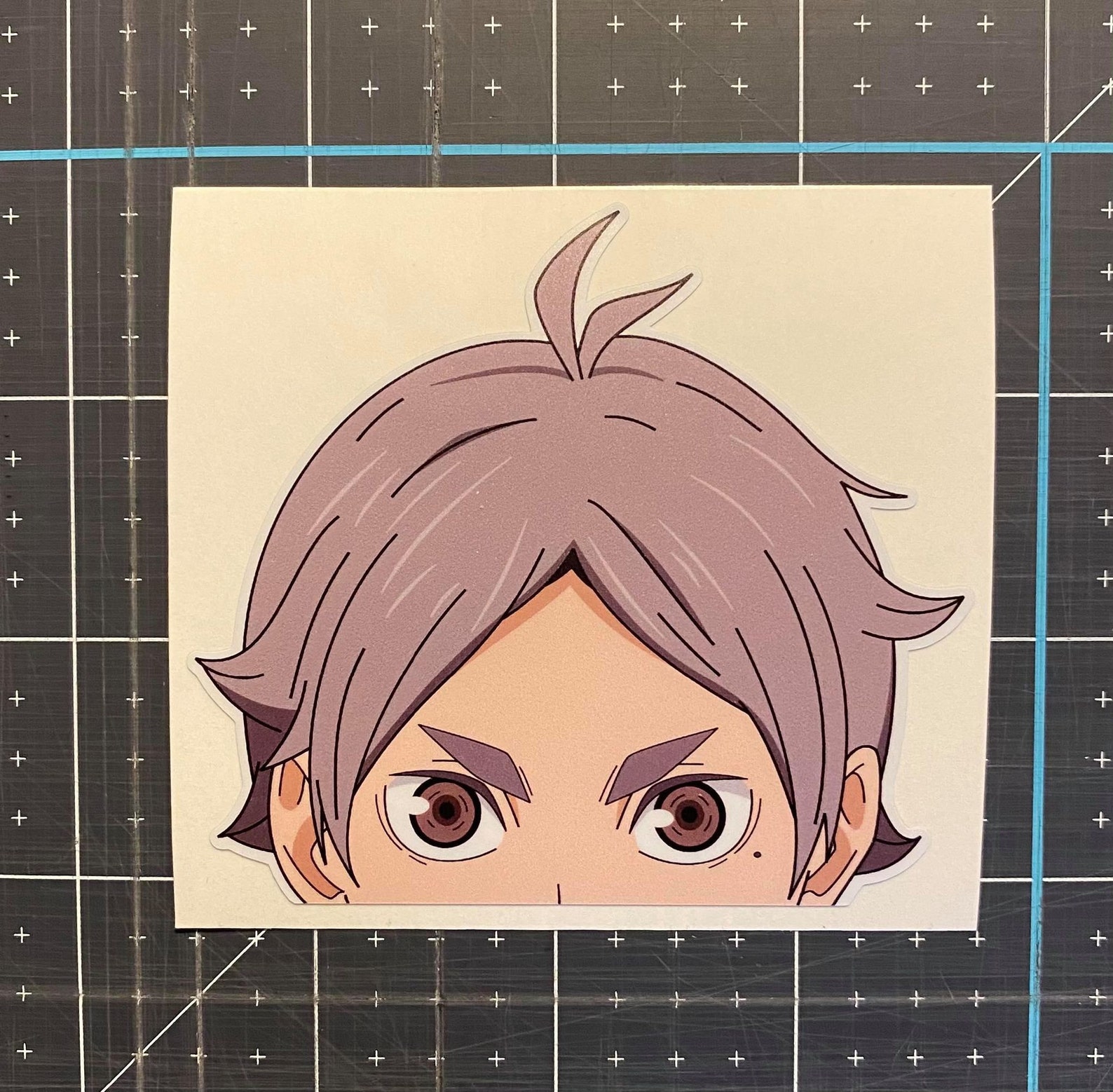 Anime Peeker Stickers - Etsy