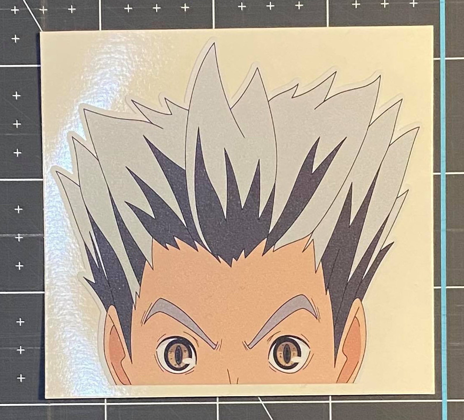 Anime Peeker Stickers - Etsy