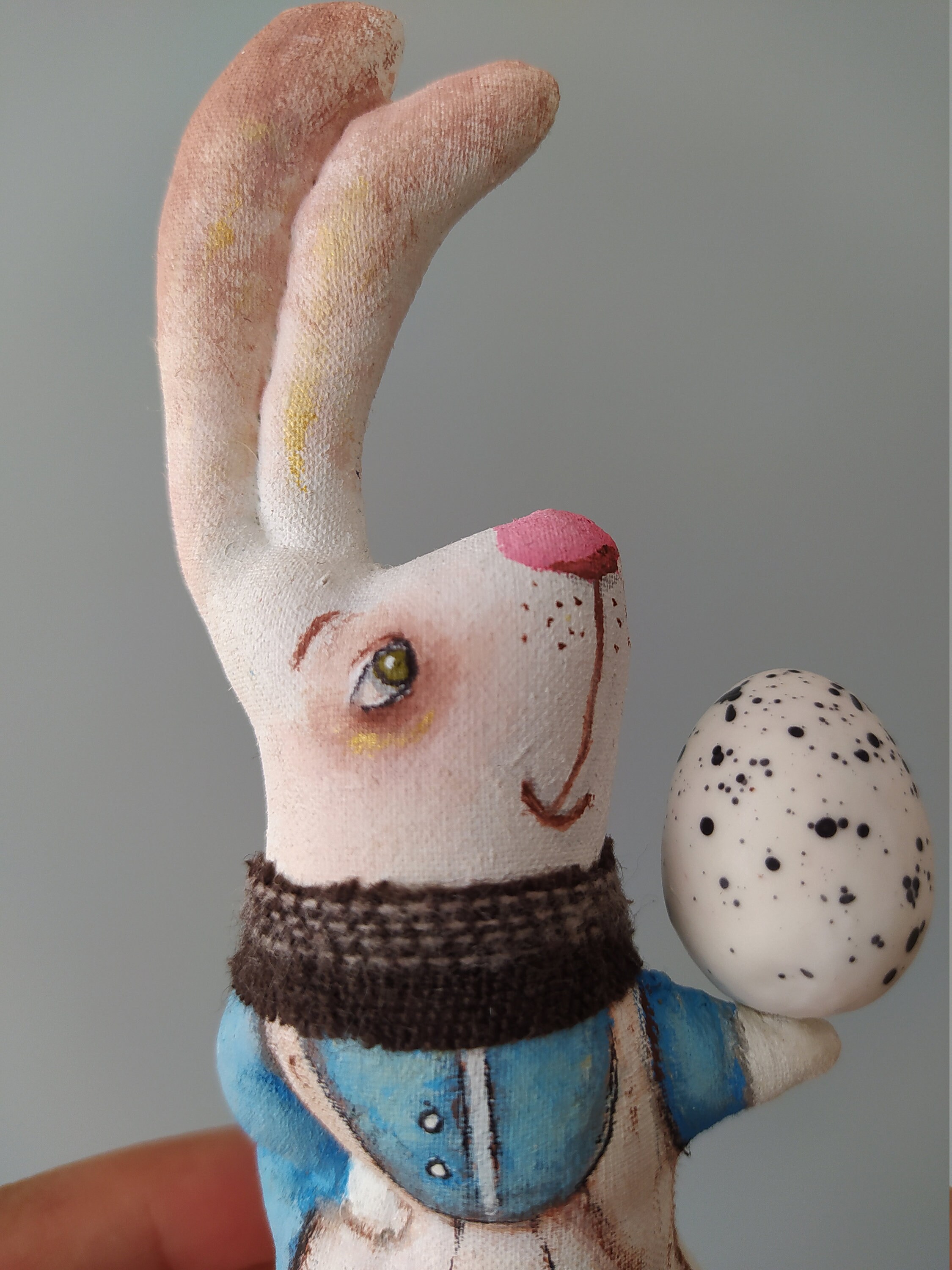 Easter Bunny Rabbit Figurine Farm House Ornament Home - Etsy