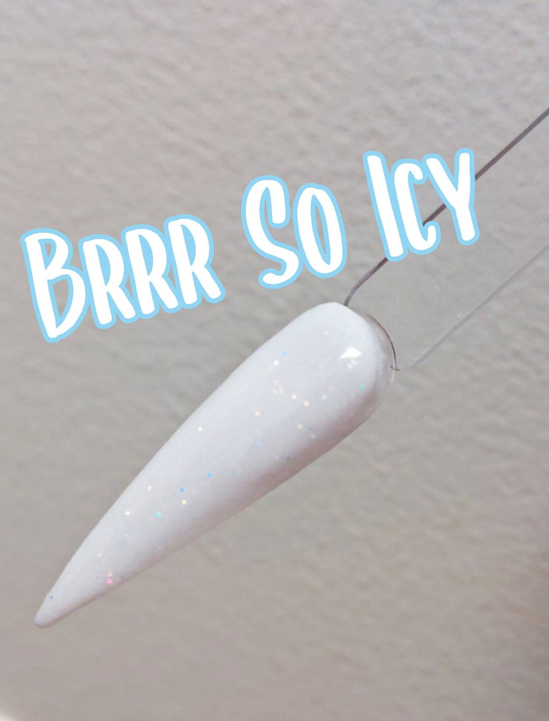 Brrr so Icy Color Ans Glitter Acrylic and Dip Powder 2 in 1 - Etsy