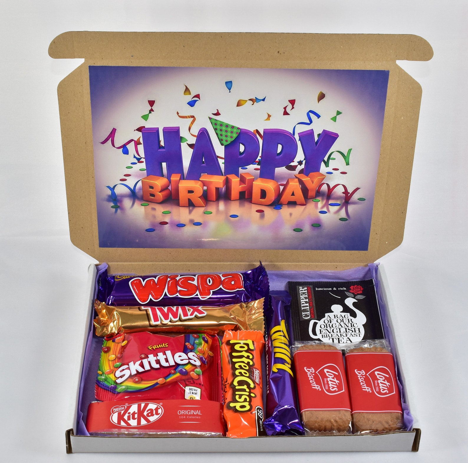 Happy Birthday - Gift Hamper - Chocolate Hamper - Selection Box - Etsy UK