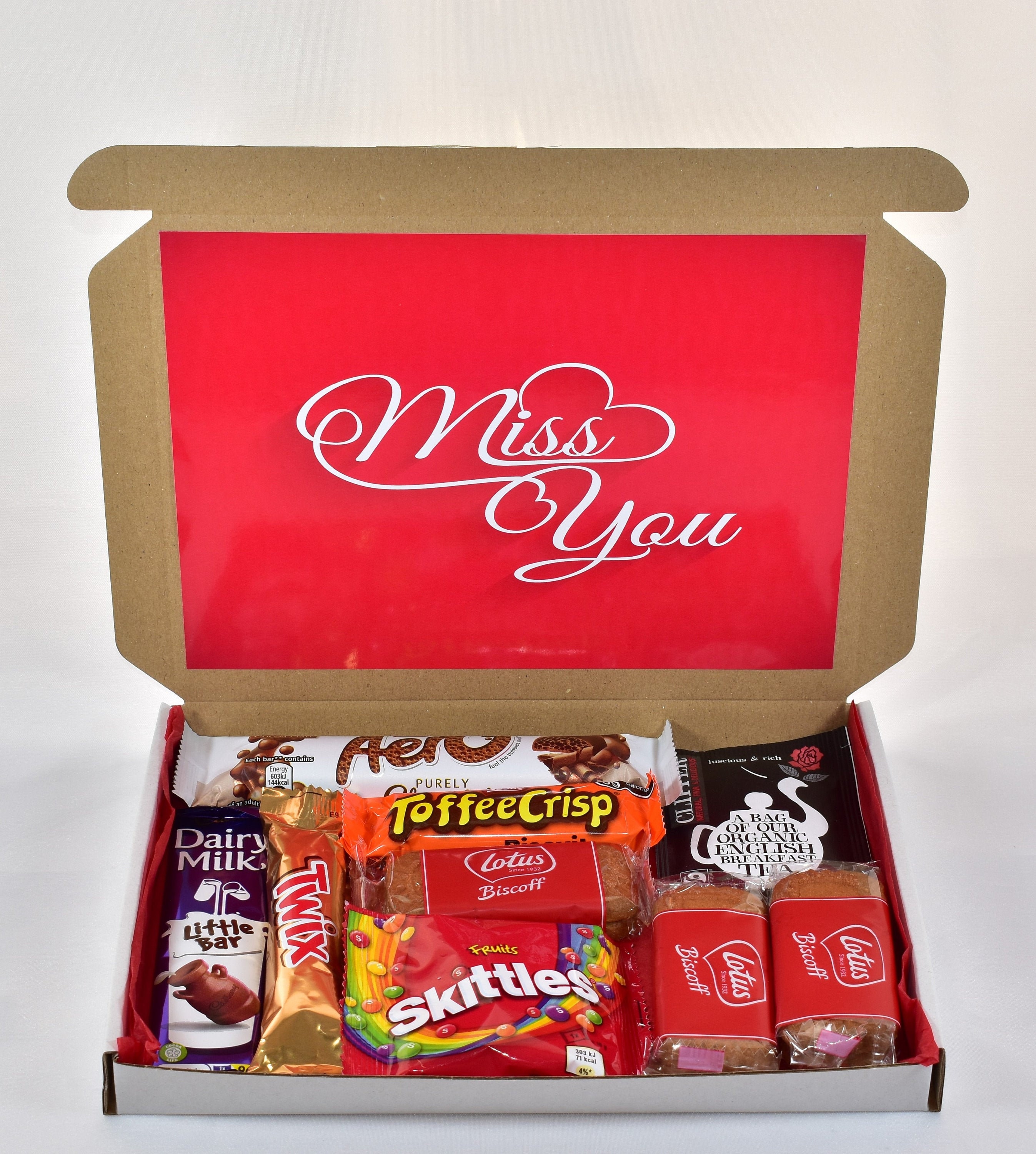 Miss You Gift Hamper Chocolate Hamper Selection Box - Etsy
