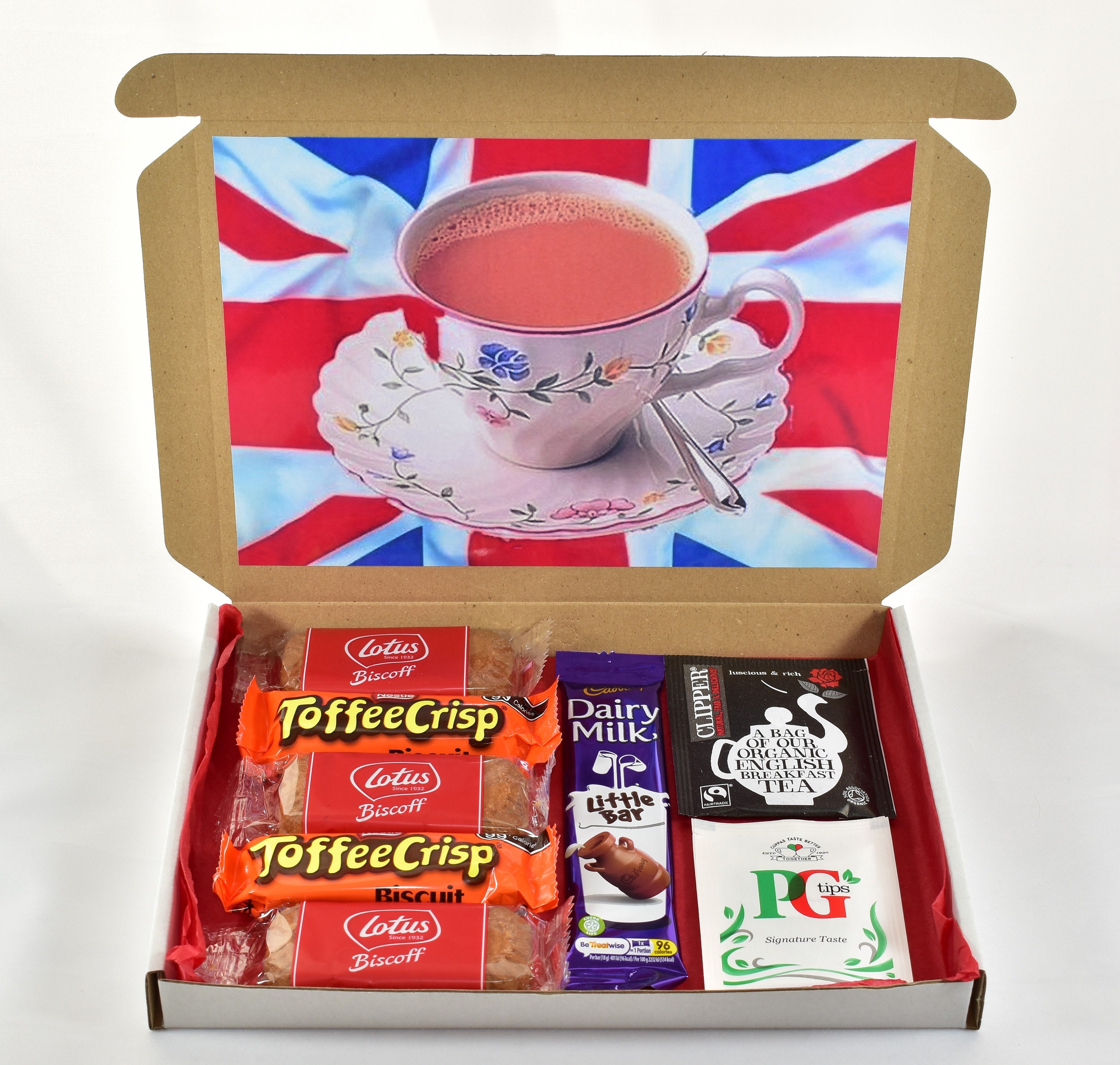 Tea Time - Selection Box - Gift Hamper - Chocolate Hamper - Etsy UK