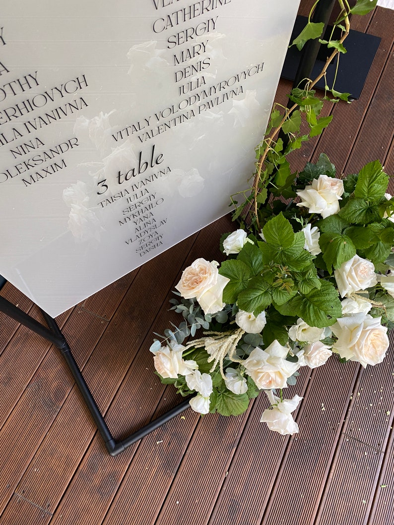 Wedding Sign Stand, Metal Event Display Stands (wedding, Reception ...