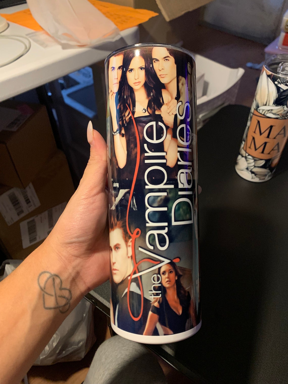 Vampire Diaries 20oz Tumbler Wrap - Etsy