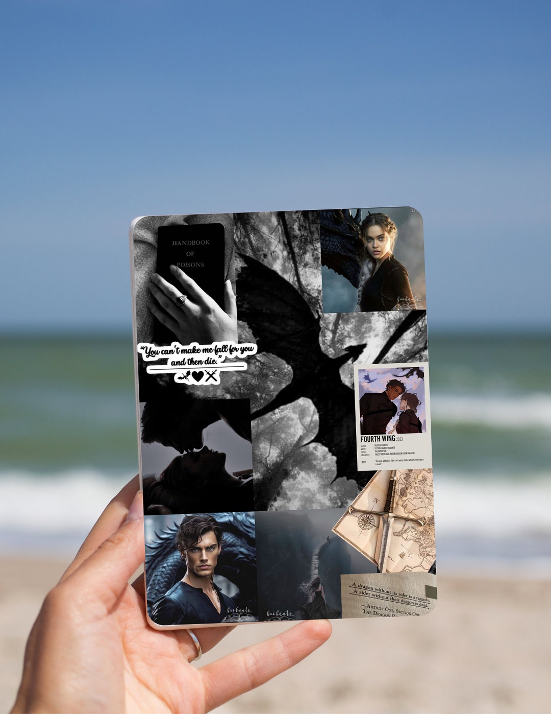 Fourth Wing Fanart Kindle Insert - Etsy