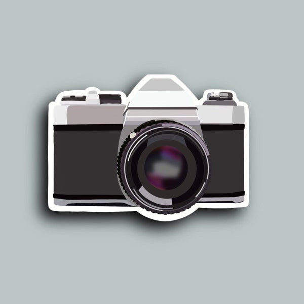 Camera Sticker - Etsy