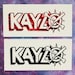 Kayzo Decal / Sticker - Kayzo Car Decal - Kayzo Bumper Sticker - Edm ...