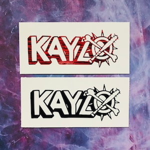 Kayzo Decal / Sticker - Kayzo Car Decal - Kayzo Bumper Sticker - Edm ...