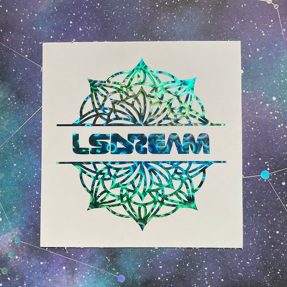 LSDREAM Mandala Decal / Sticker Lsdream Car Decal Lsdream - Etsy