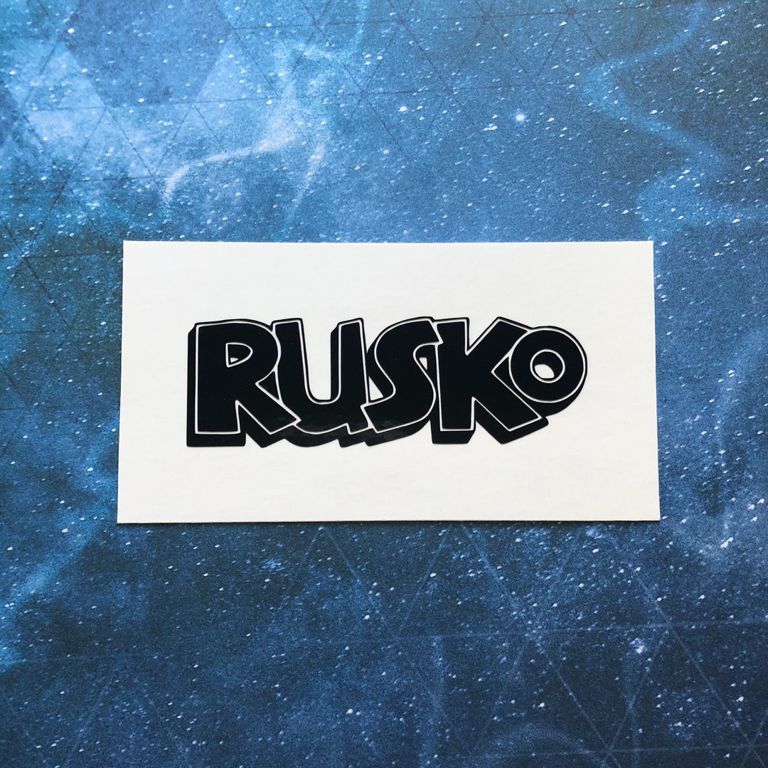 Rusko Decal / Sticker - Rusko Car Decal - Rusko Bumper Sticker - Edm ...