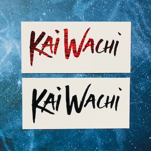 Kai Wachi Decal / Sticker - Kai Wachi Car Decal - Kai Wachi Bumper ...