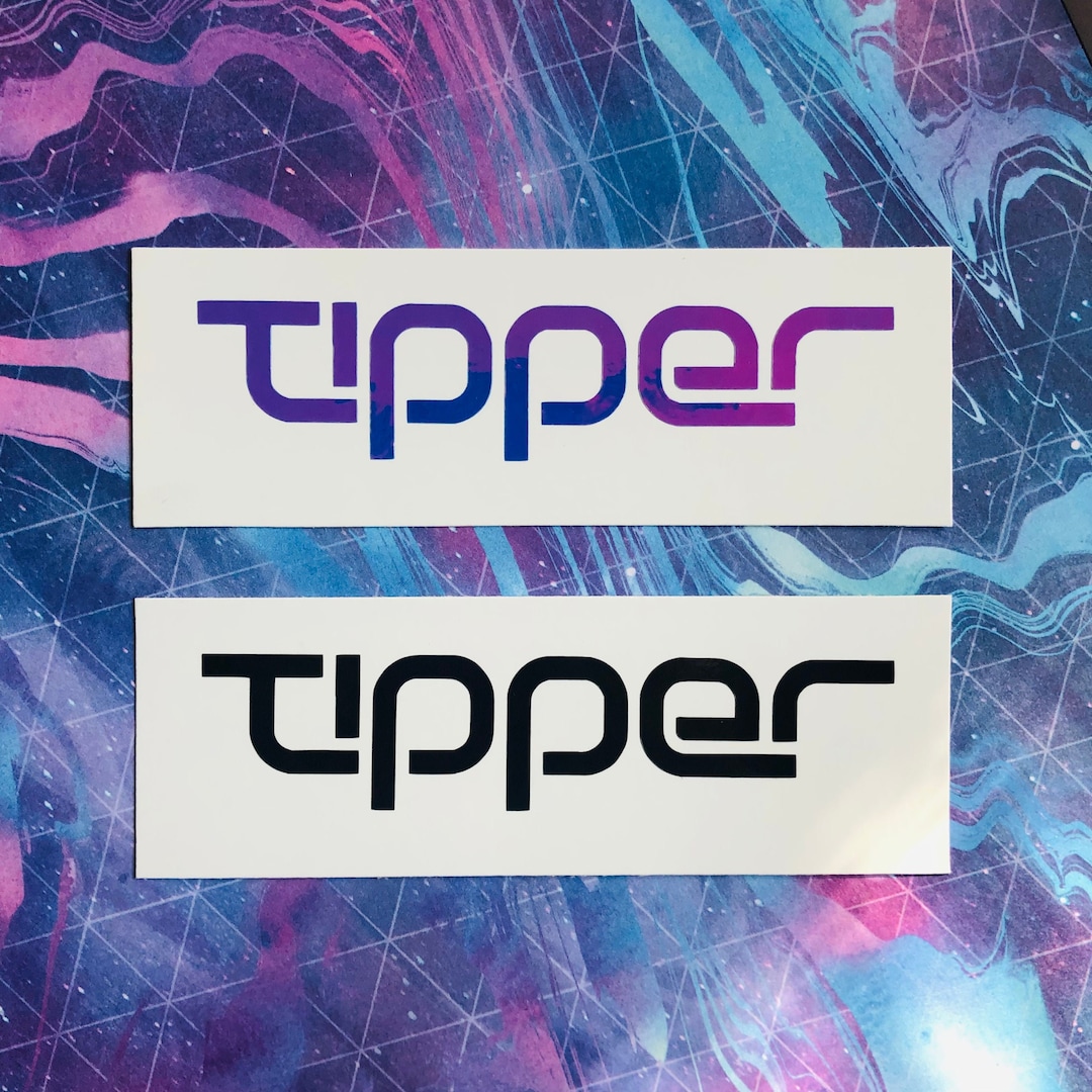 Tipper Decal / Sticker - Tipper Car Decal - Tipper Bumper Sticker - Edm ...