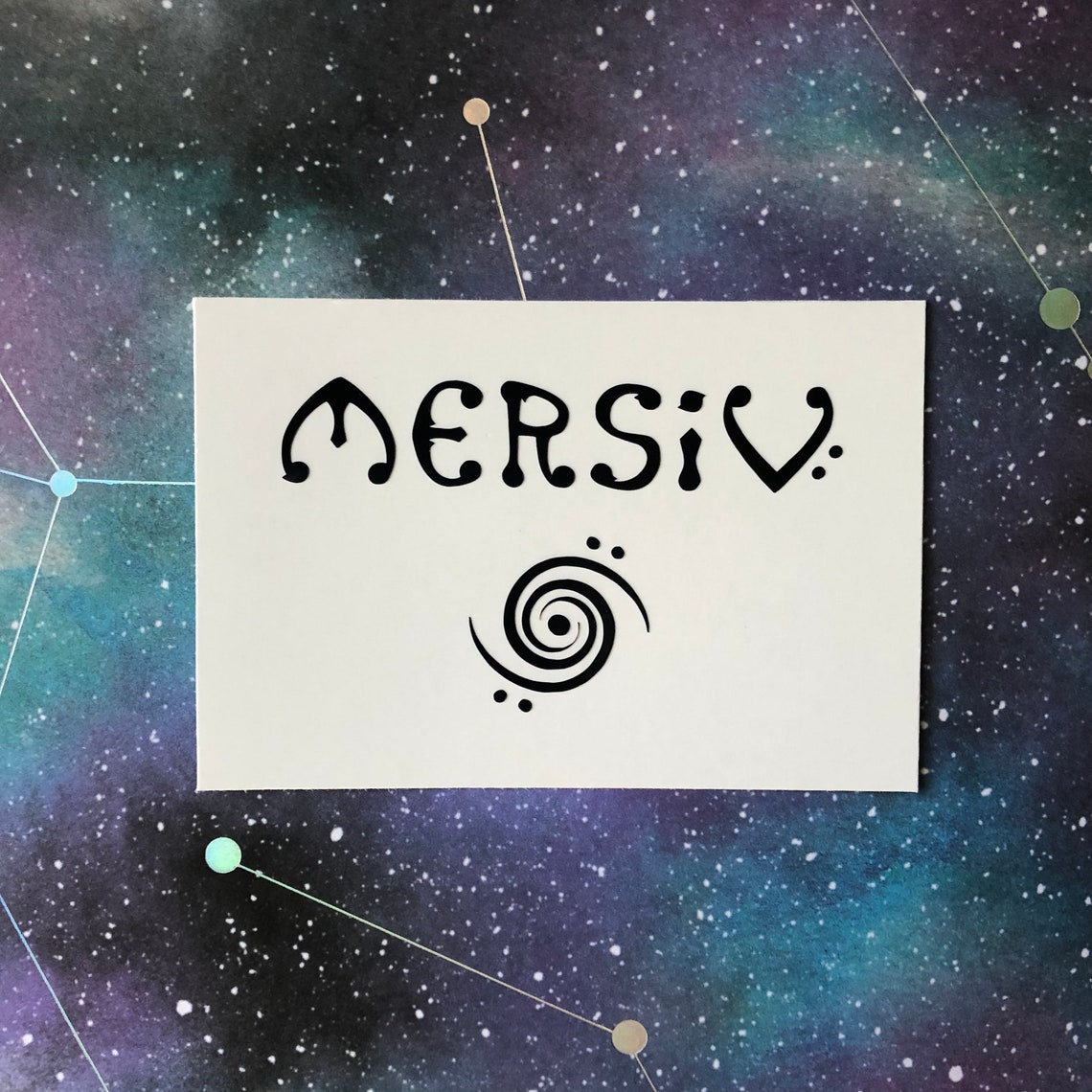 Mersiv decal / sticker Mersiv car decal Mersiv Bumper | Etsy