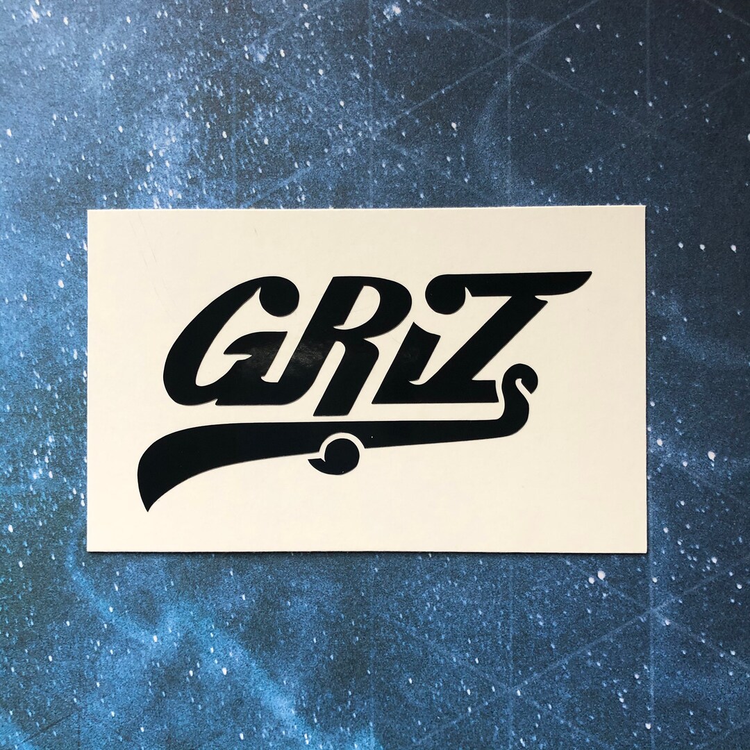 Griz Decal / Sticker - Griz Car Decal - Griz Bumper Sticker - Edm Car ...
