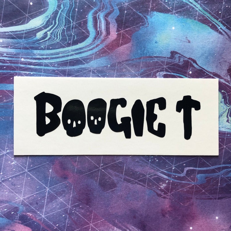 Boogie T Decal / Sticker Boogie T Car Decal Boogie T - Etsy