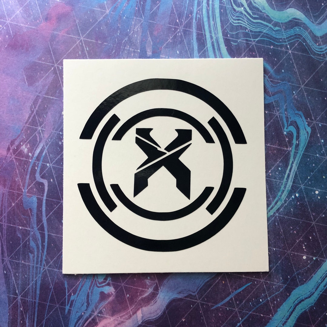 X DJ Decal / Sticker - X Car Decal - X Bumper Sticker - Edm Car Decals ...