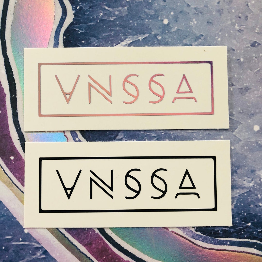 Vnssa Decal / Sticker - Vnssa Car Decal - Vnssa Bumper Sticker - Edm ...