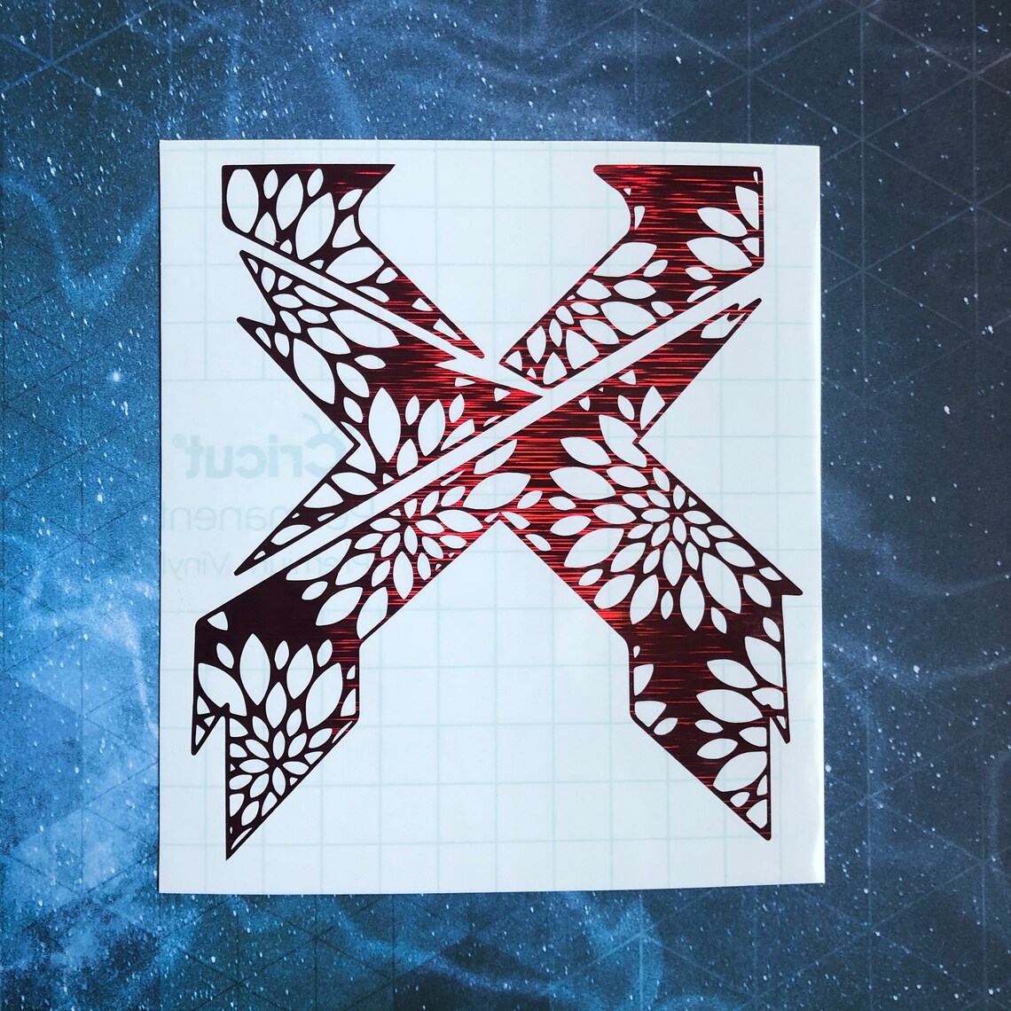 X Floral DJ Decal / Sticker X Car Decal X Bumper Sticker - Etsy