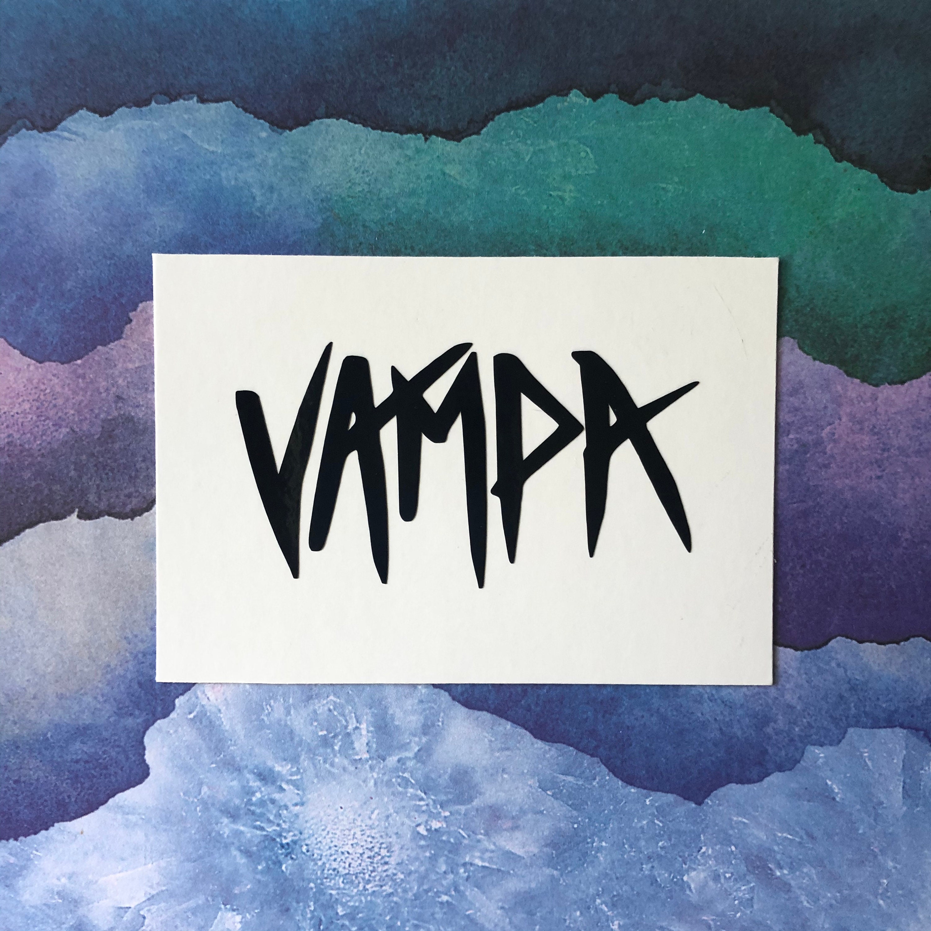 Vampa Decal / Sticker Vampa Car Decal Vampa Bumper Sticker | Etsy