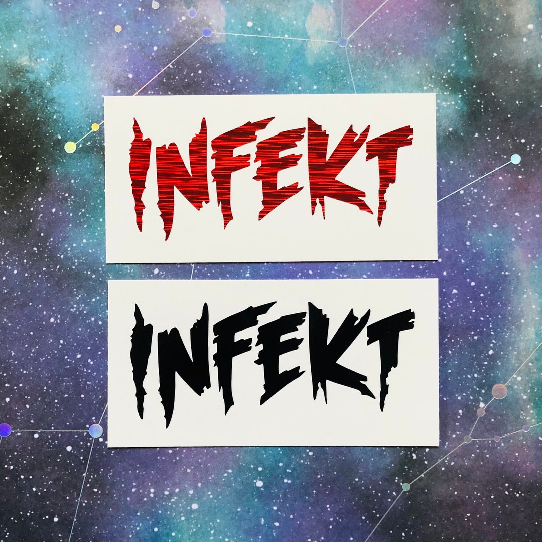 Infekt Decal / Sticker - Infekt Car Decal - Infekt Bumper Sticker - Edm ...