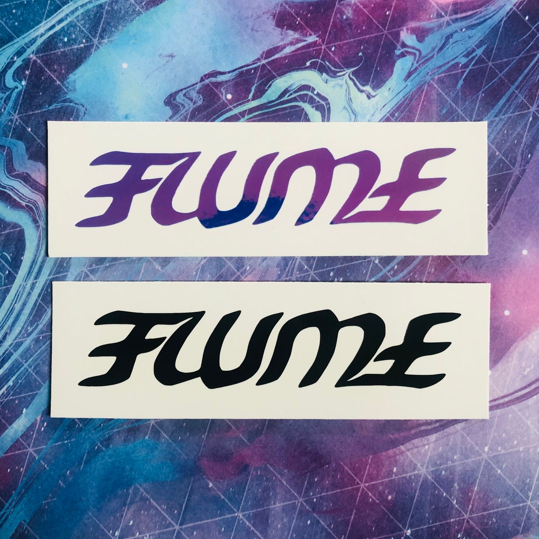 Flume Decal / Sticker - Flume Car Decal - Flume Bumper Sticker - Edm ...
