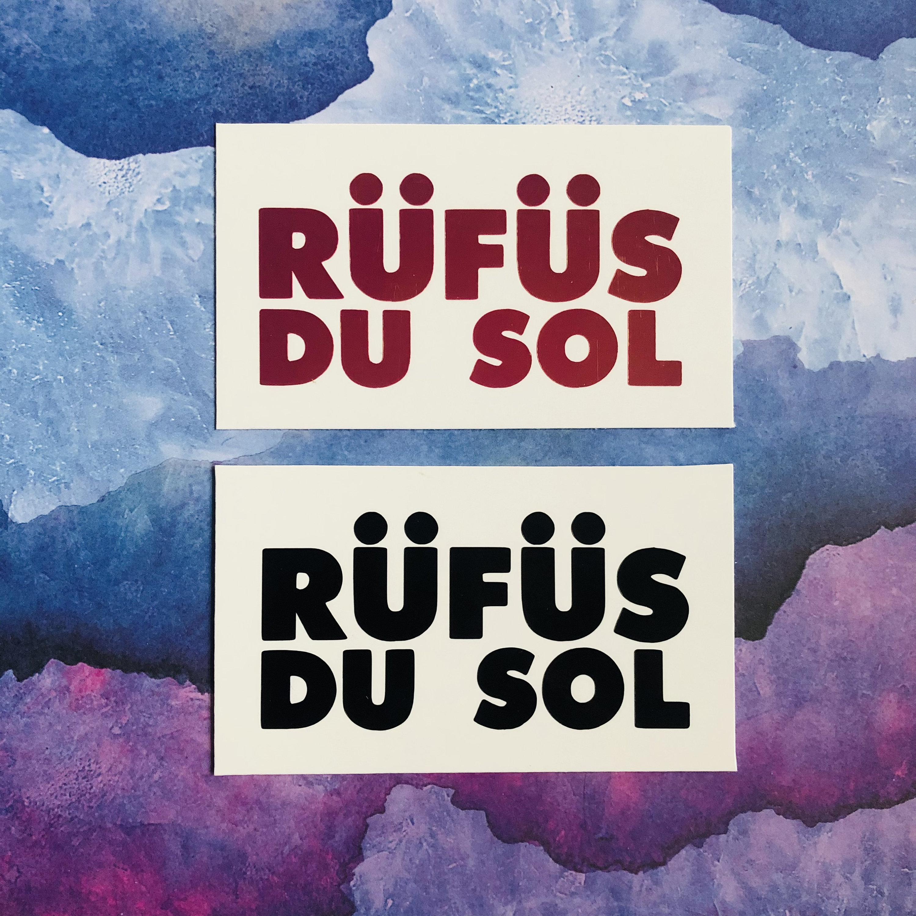 Rufus Du Sol Decal / Sticker Rufus Du Sol Car Decal Rufus - Etsy