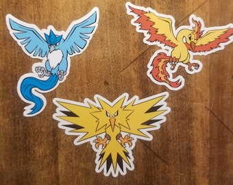 Legendary Birds Sticker Set - Etsy